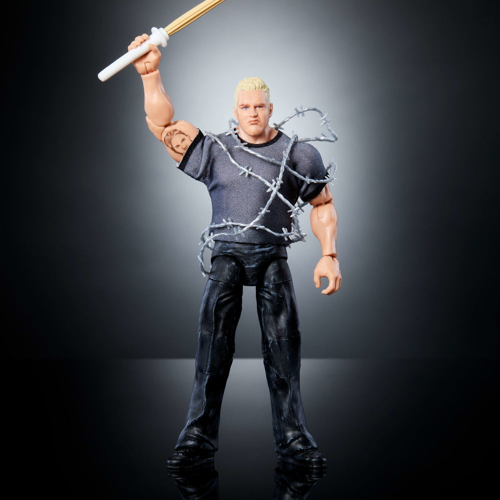 WWE Elite Collection Monday Night War Hardcore Hak Action Figure & Golga Build-A-Figure Parts ...
