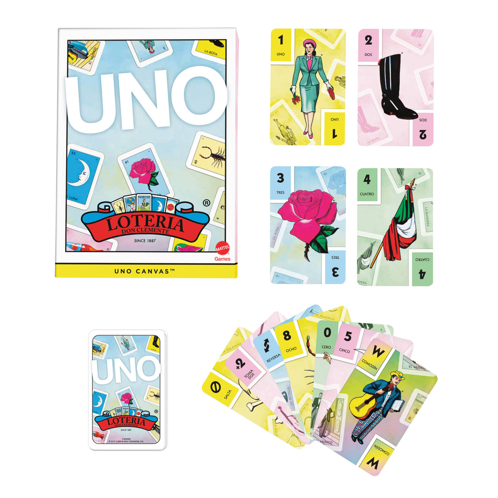 UNO Canvas Loteria | Mattel Creations