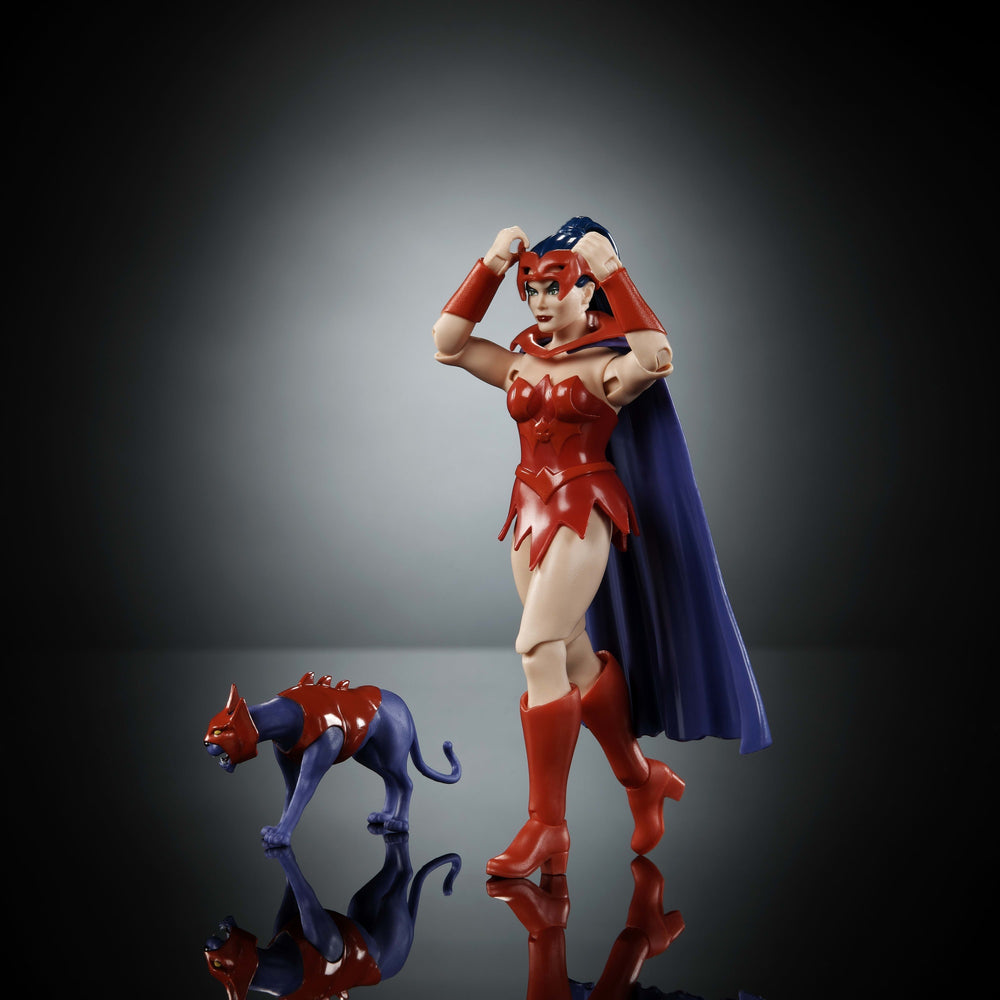 Masters of the Universe Origins Catra Action Figure | Mattel Creations