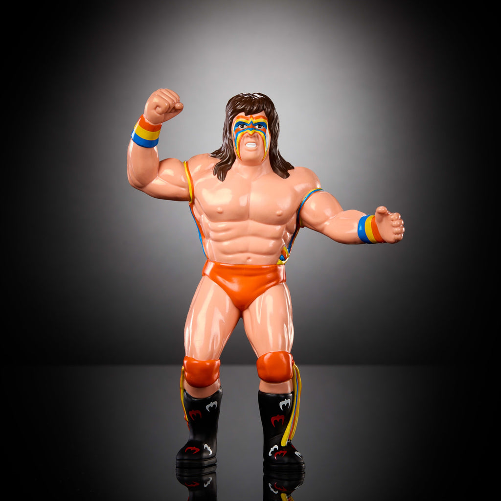 LJN WWE Superstars Ultimate Warrior Action Figure & Poster | Mattel ...