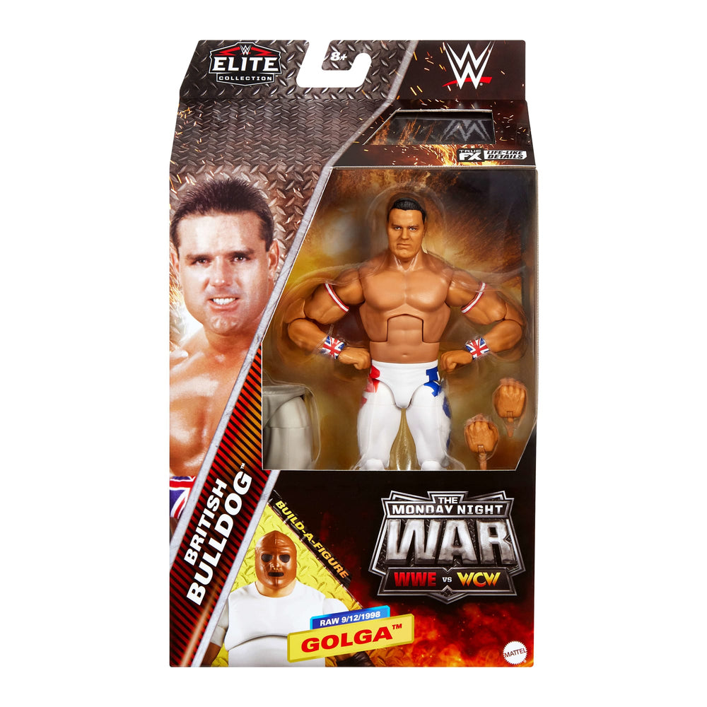 WWE Elite Collection Monday Night War British Bulldog Action Figure ...