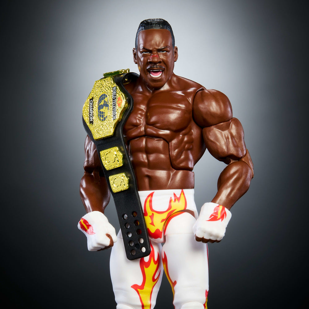 WWE Elite Collection Monday Night War Booker T Action Figure & Golga ...