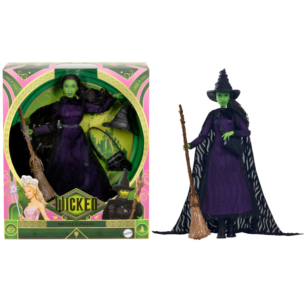 Wicked Deluxe Elphaba Fashion Doll and Accessories | Mattel Creations
