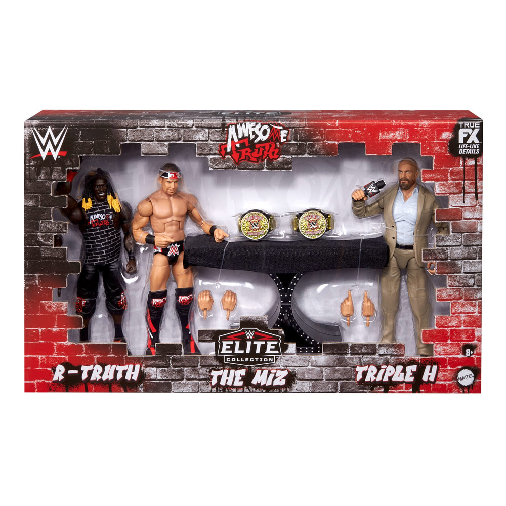 WWE Awesome Truth Elite Collection 3-Pack | Mattel Creations