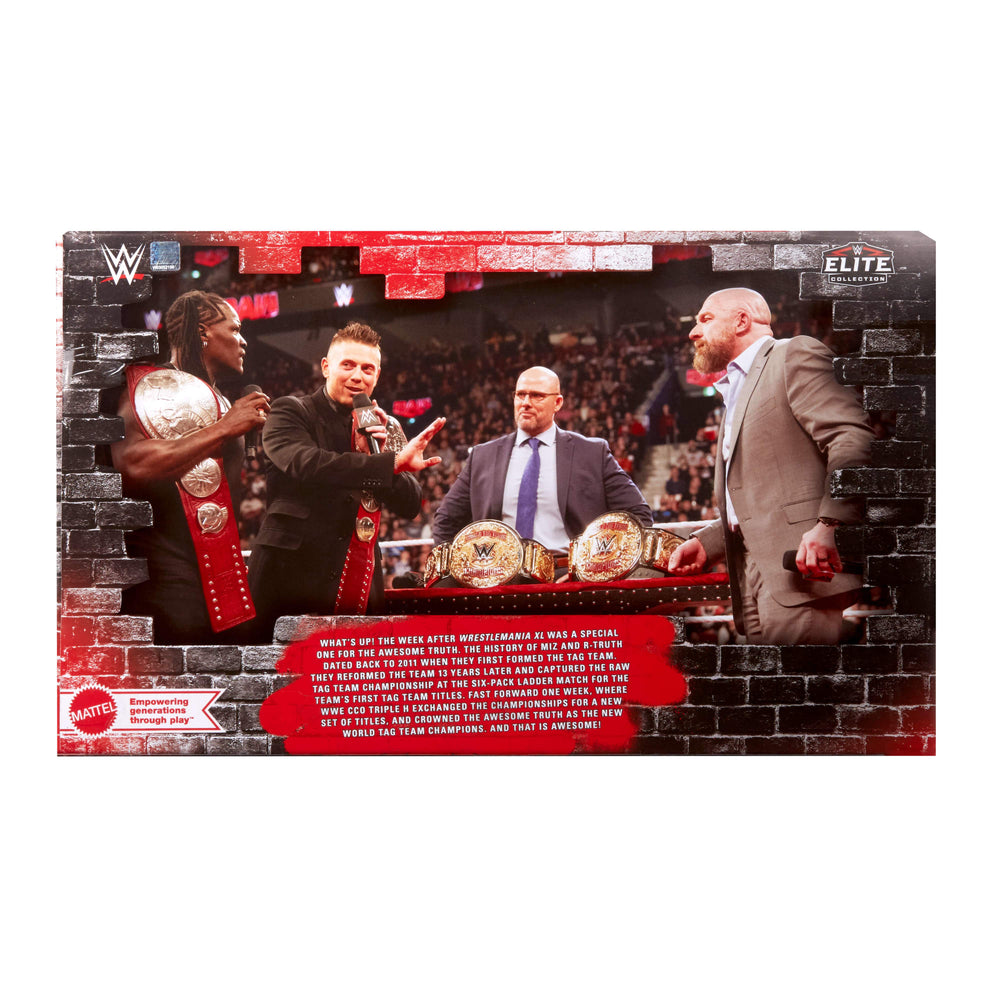 WWE Awesome Truth Elite Collection 3-Pack | Mattel Creations