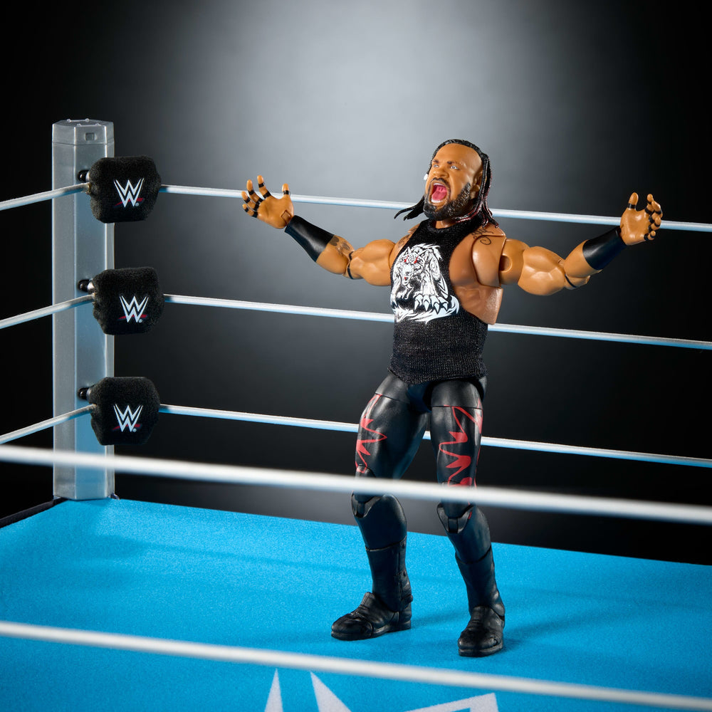 WWE Smack Down Wrestling Ring and WWE Ultimate Edition Jacob Fatu ...