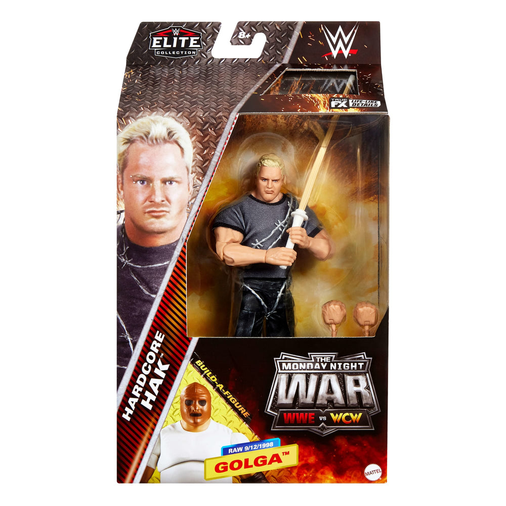 WWE Elite Collection Monday Night War Hardcore Hak Action Figure ...