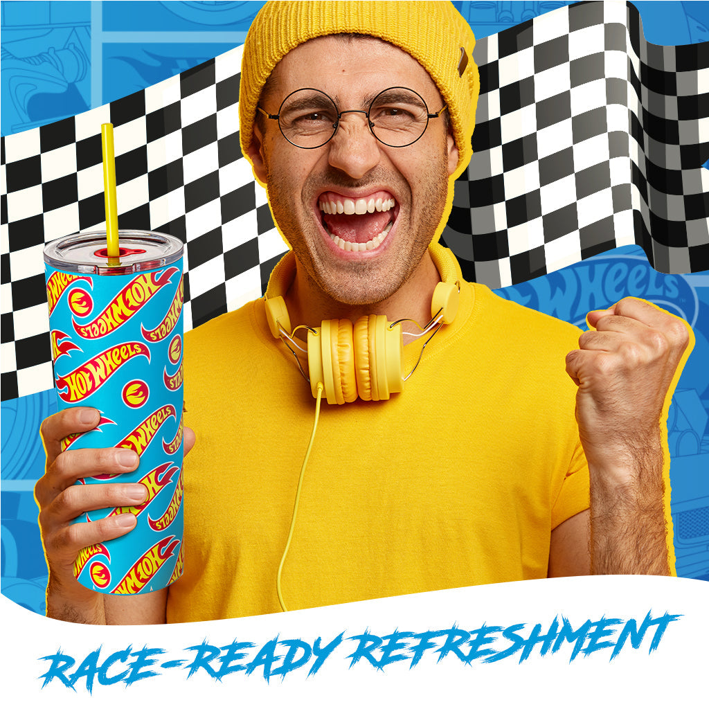 Hot Wheels Race Team Tumbler 24 Oz Mattel Creations hot-wheels-race-team-tumbler-24-oz-mattel-creations