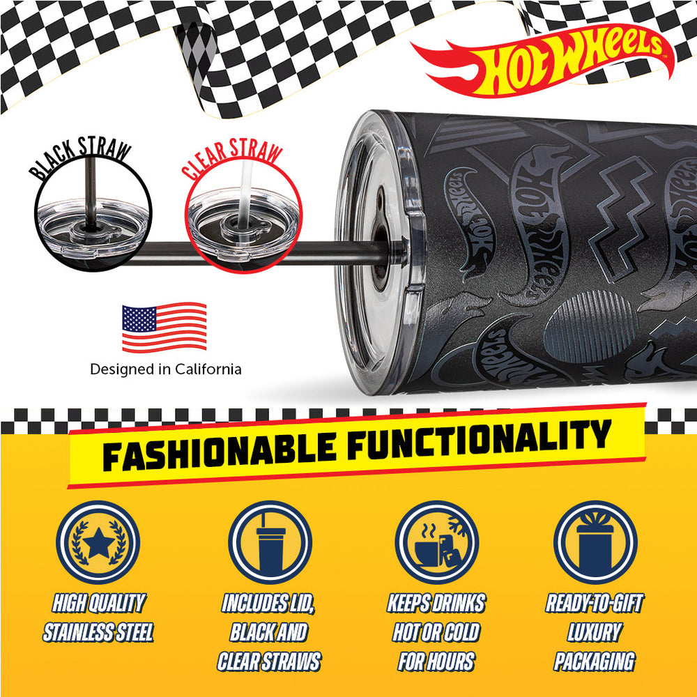 Hot Wheels™ Finish Line Tumbler - 24 Oz – Mattel Creations