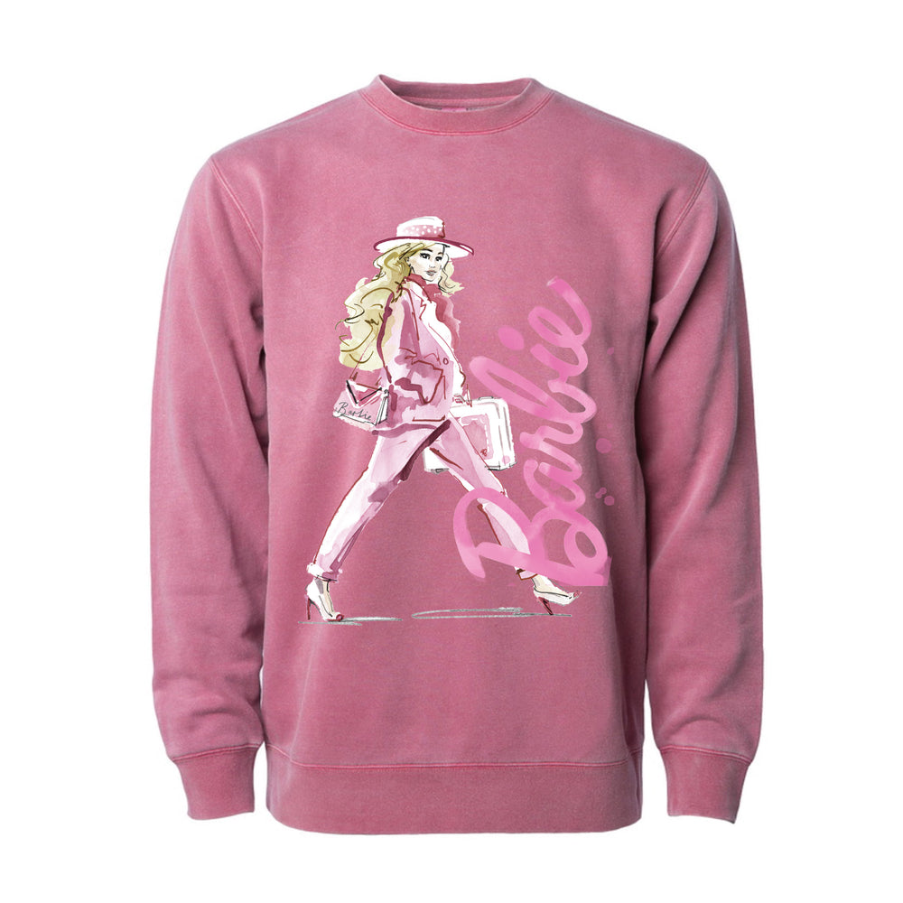 Barbie Style Icon Maroon Sweatshirt – Mattel Creations