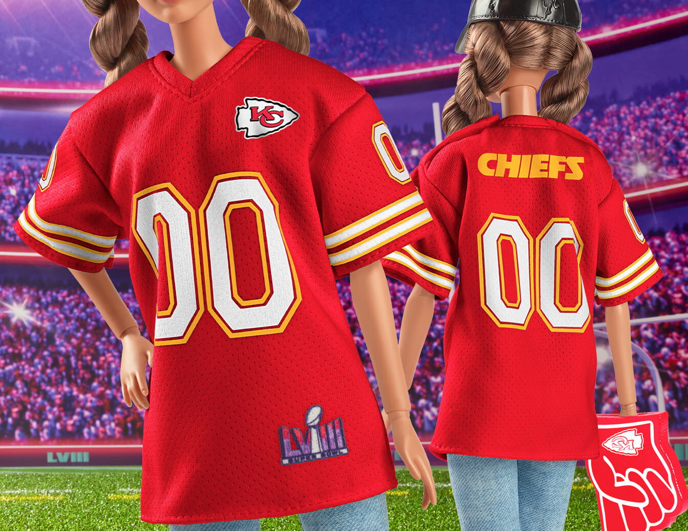 Mattel Creations Super Bowl Collectibles