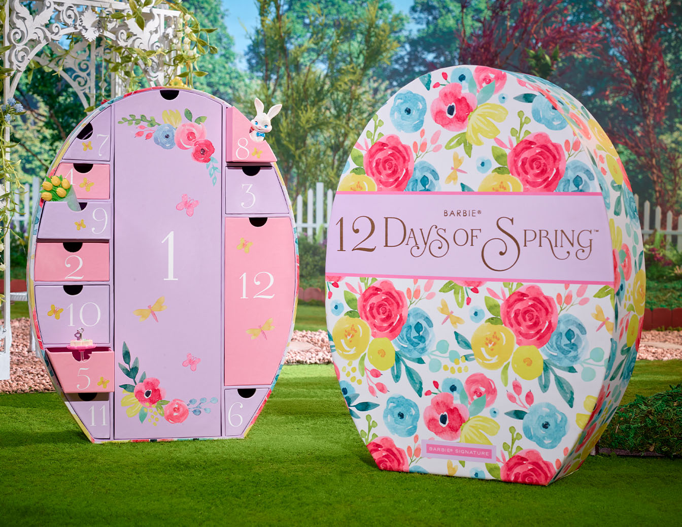 Barbie 12 Days of Spring Doll and Accessories – Mattel Creations