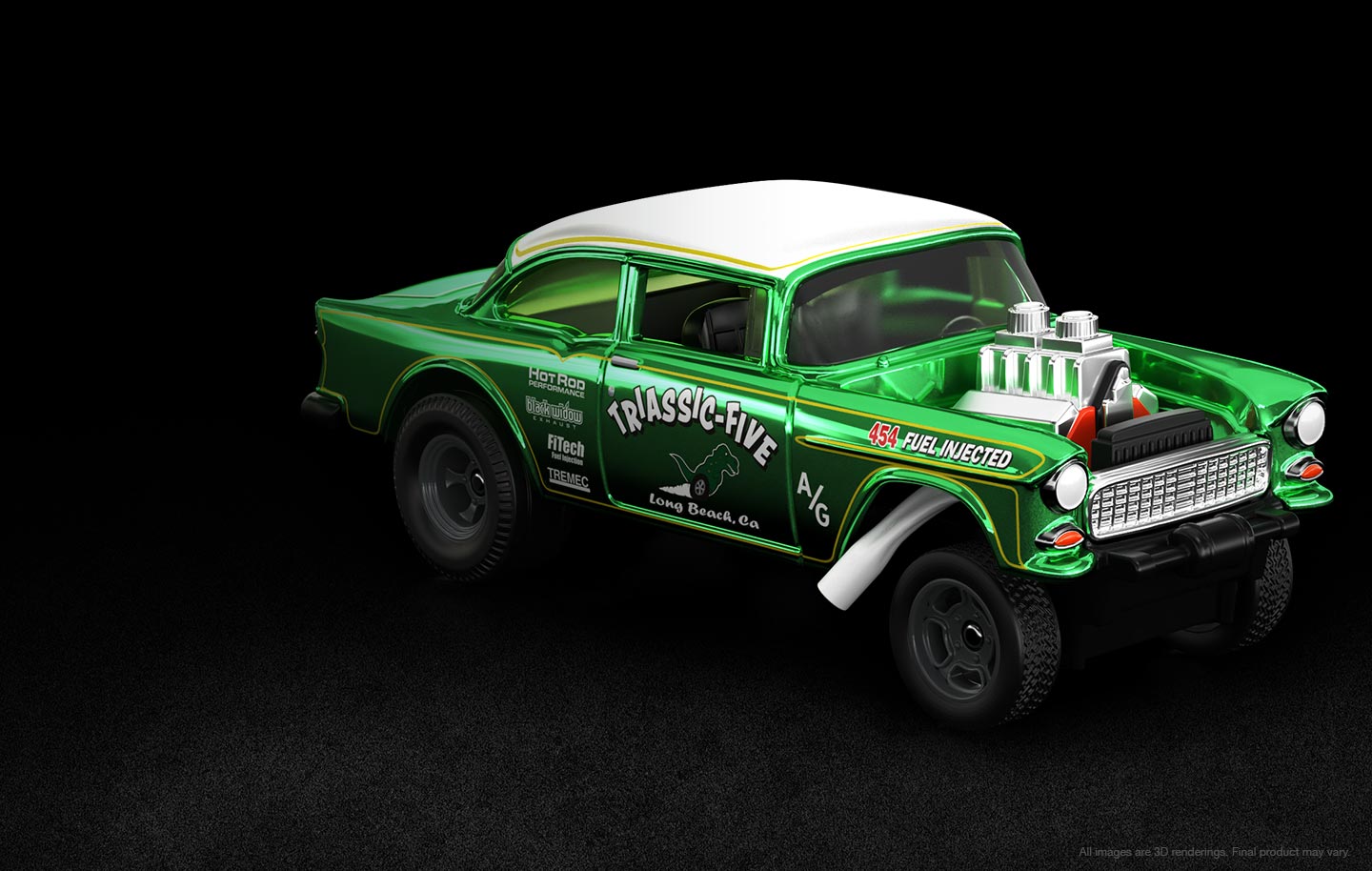 HWC Drop - '55 Chevy Gasser | Mattel Creations