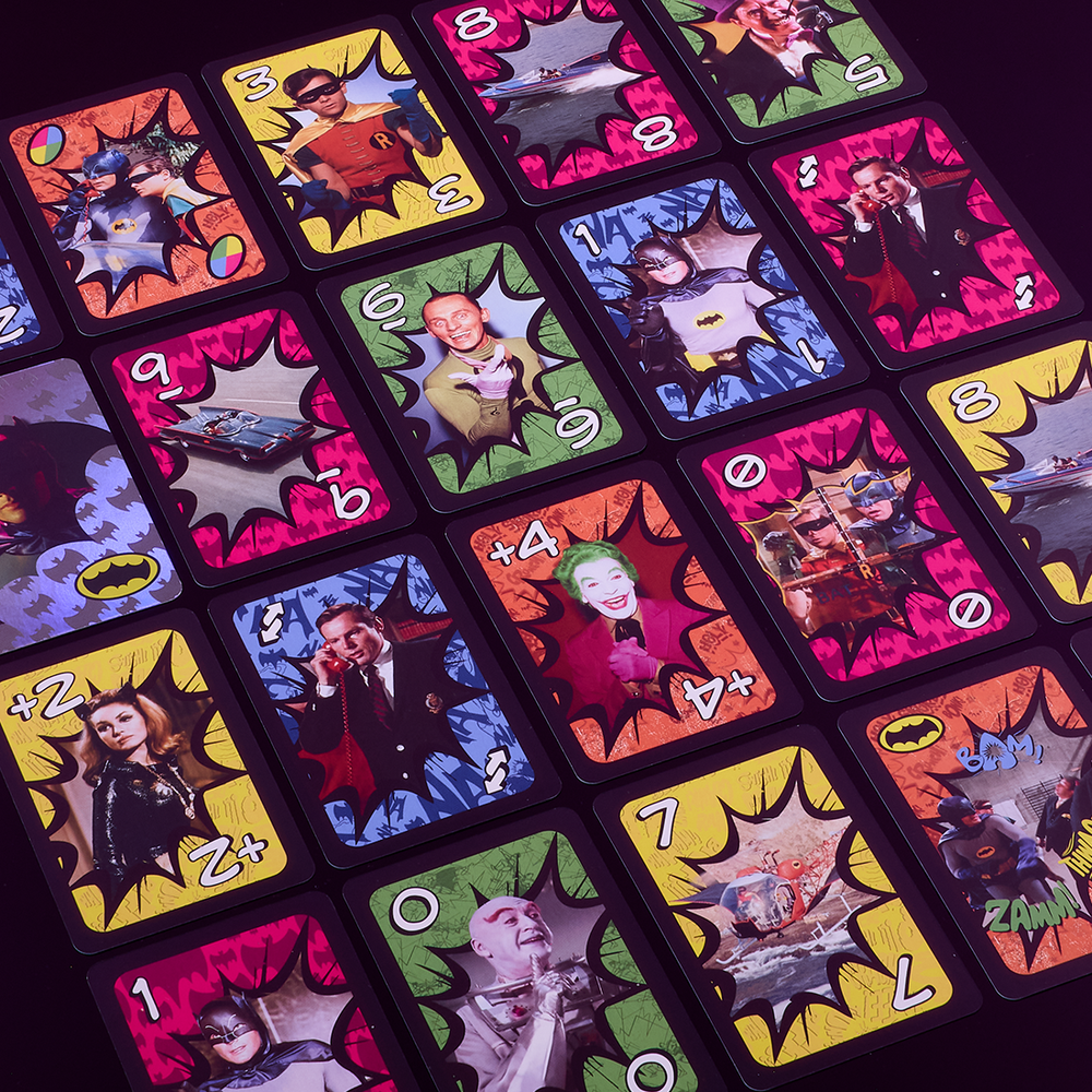 UNO Fandom Batman Classic TV Series Deck | Mattel Creations