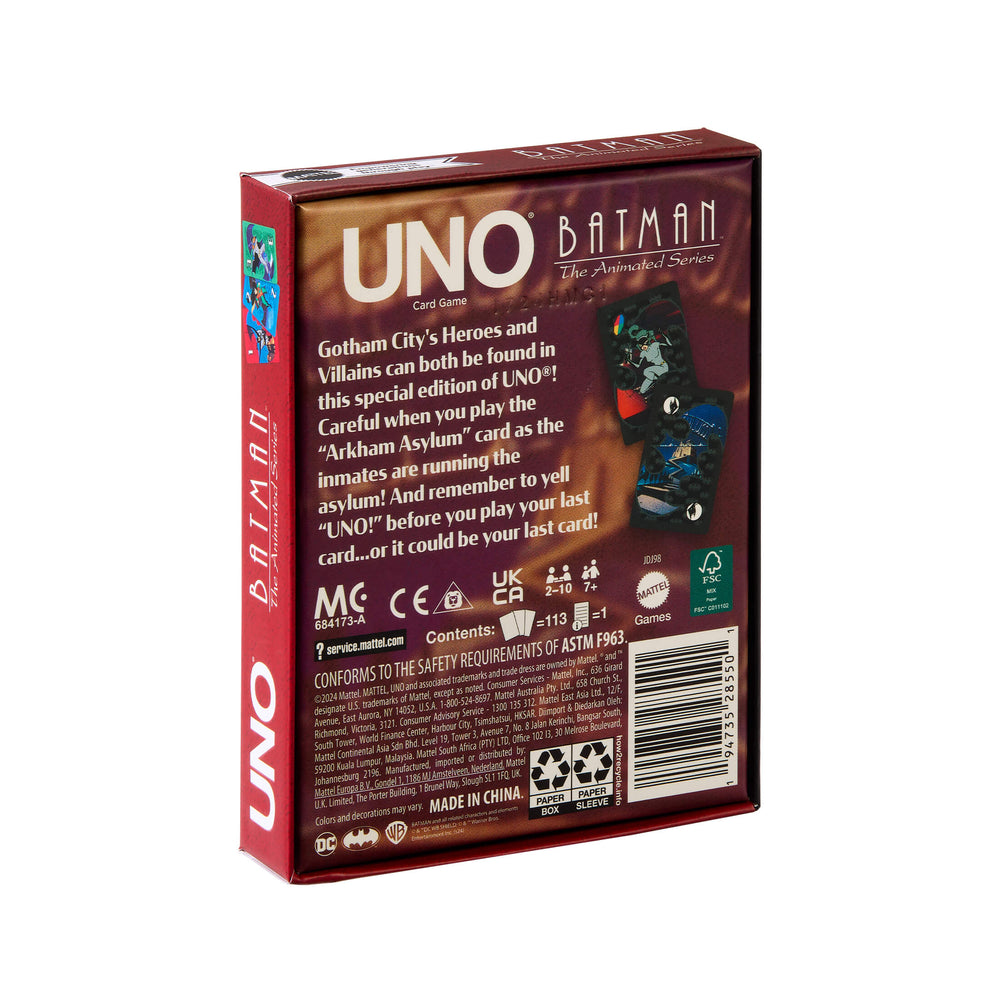 UNO Fandom Batman: The Animated Series Deck | Mattel Creations