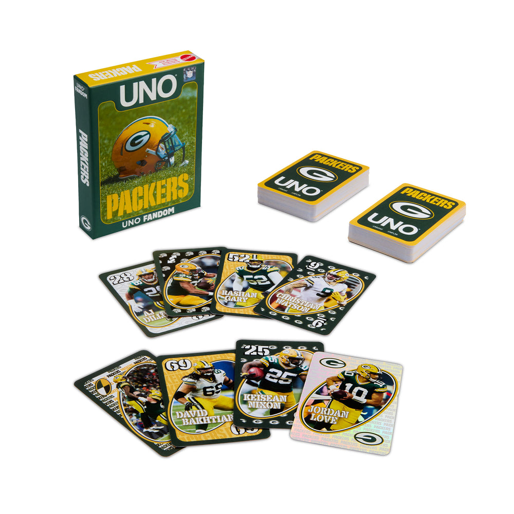 UNO Fandom NFL Green Bay Packers Game Deck | Mattel Creations