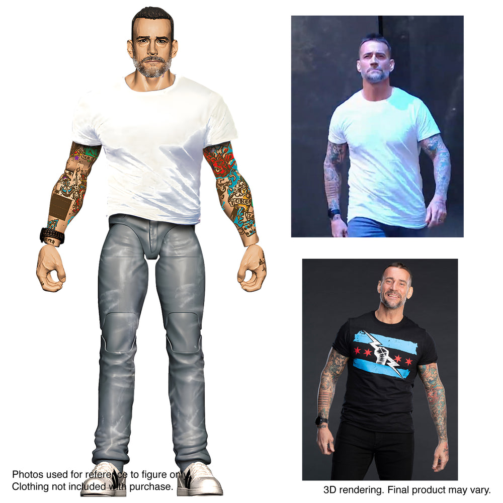 WWE CM Punk Return Figure | Mattel Creations