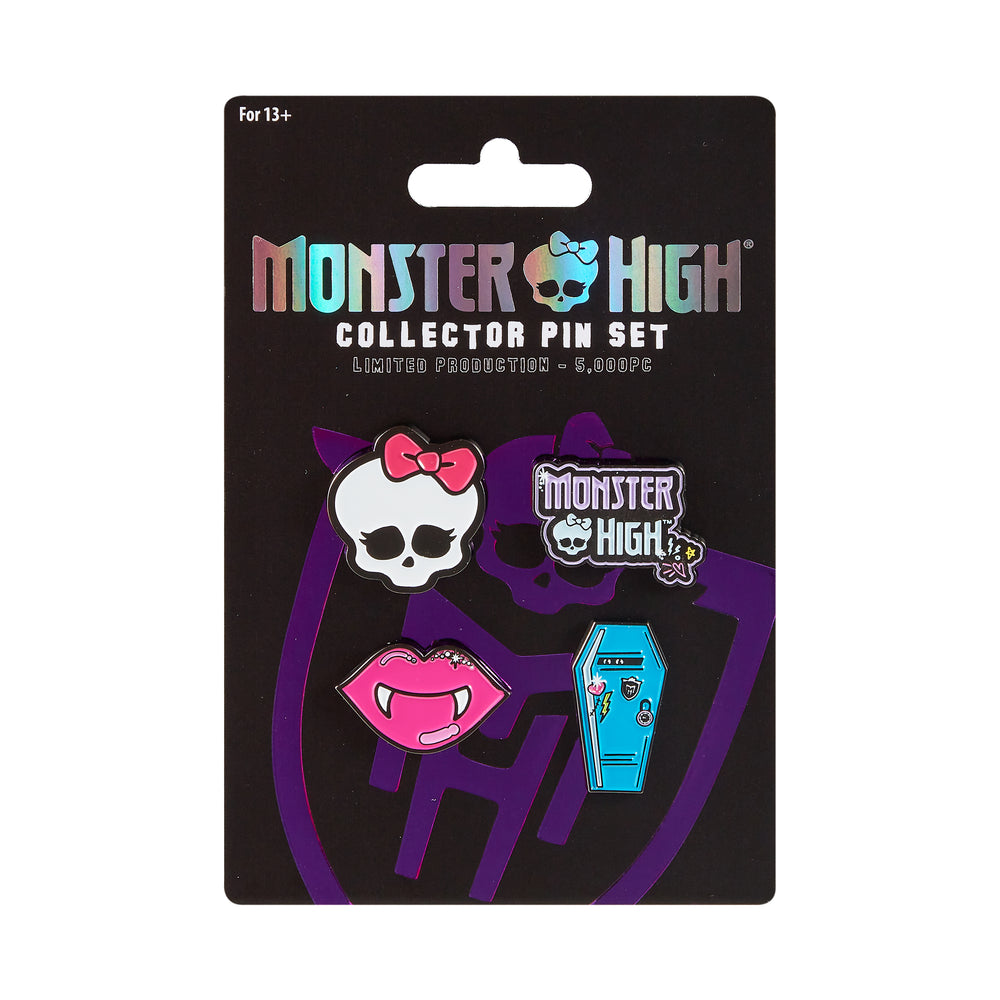 Monster High Collector Enamel Pin Set | Mattel Creations