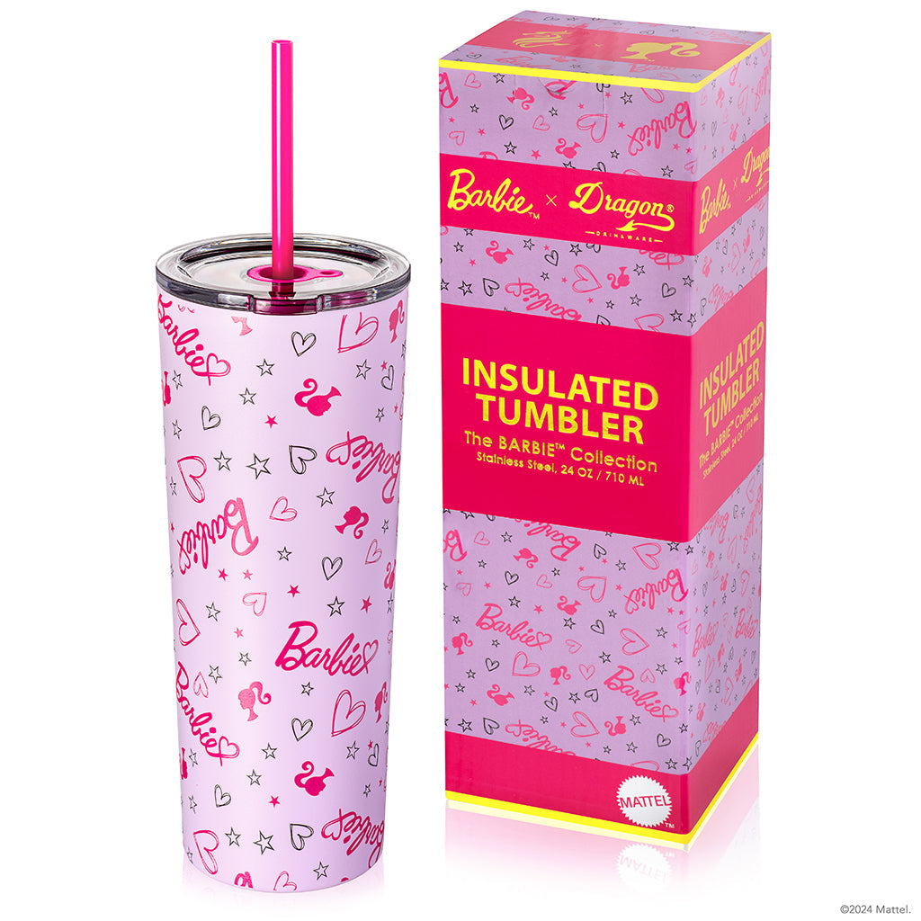 Barbie™ Love Out Loud Tumbler - 24 Oz – Mattel Creations
