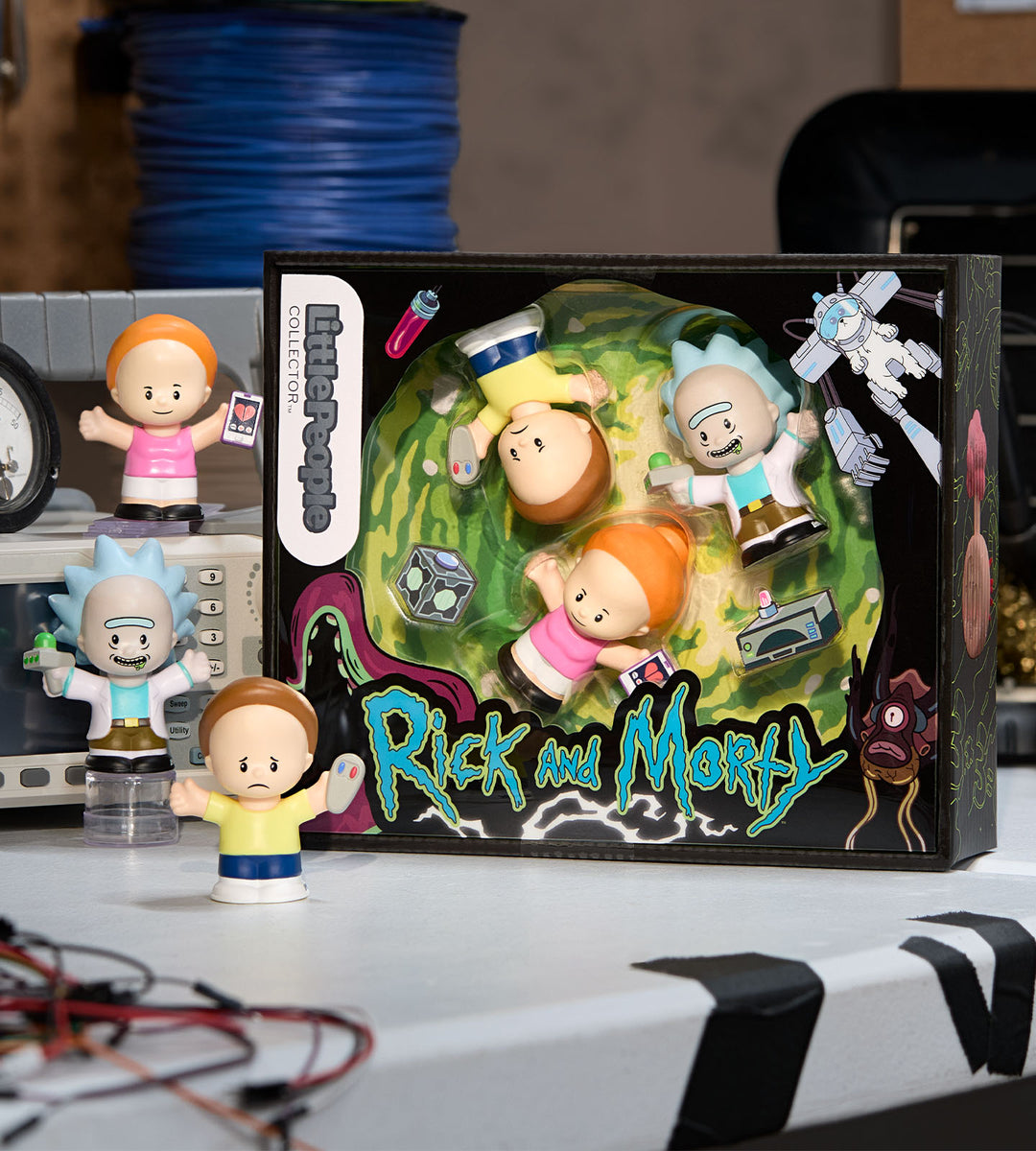 Little People Collector Rick and Morty Figure Set | Mattel Creations