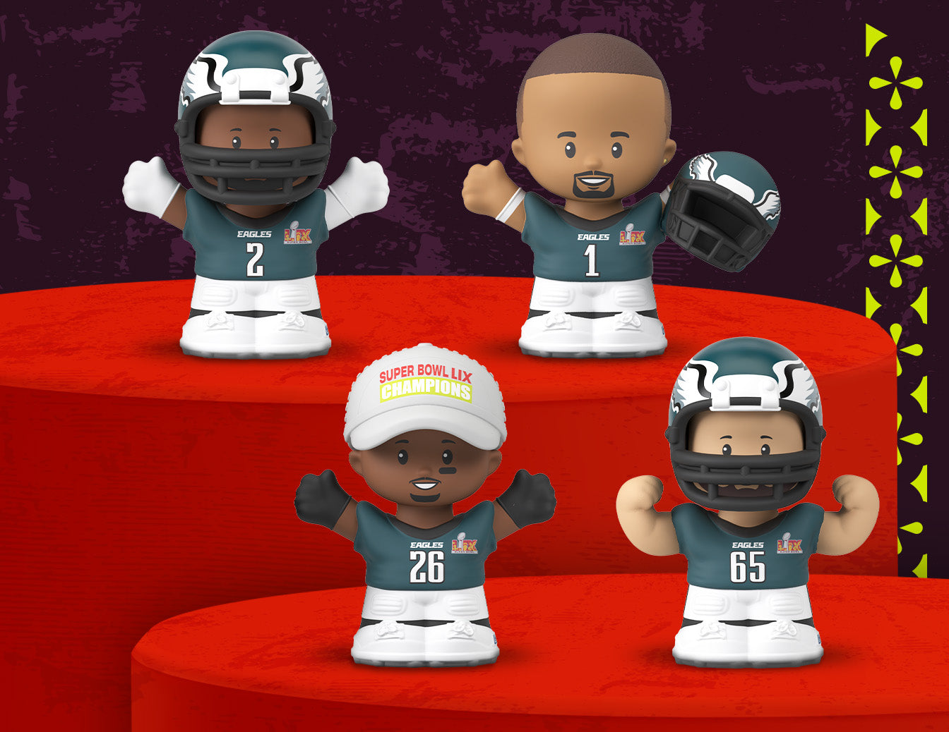 Made-to-Order Collectibles for Super Bowl LIX | Mattel Creations