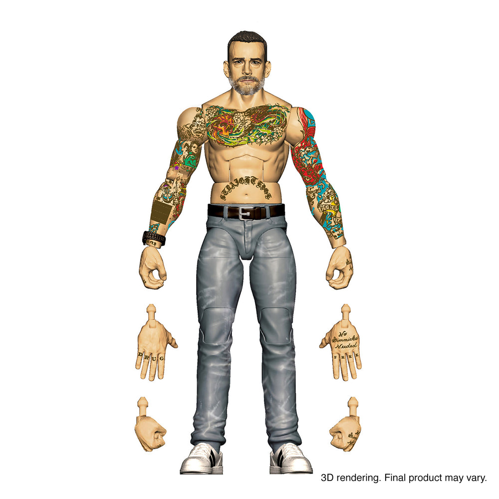 WWE CM Punk Return Figure | Mattel Creations