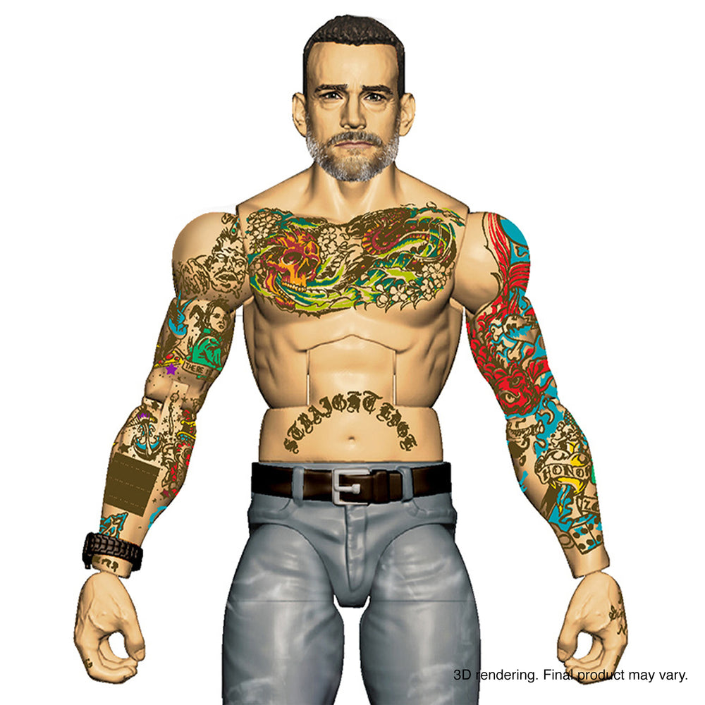 WWE CM Punk Return Figure | Mattel Creations