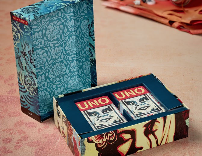 UNO Artiste Shepard Fairey – Mattel Creations