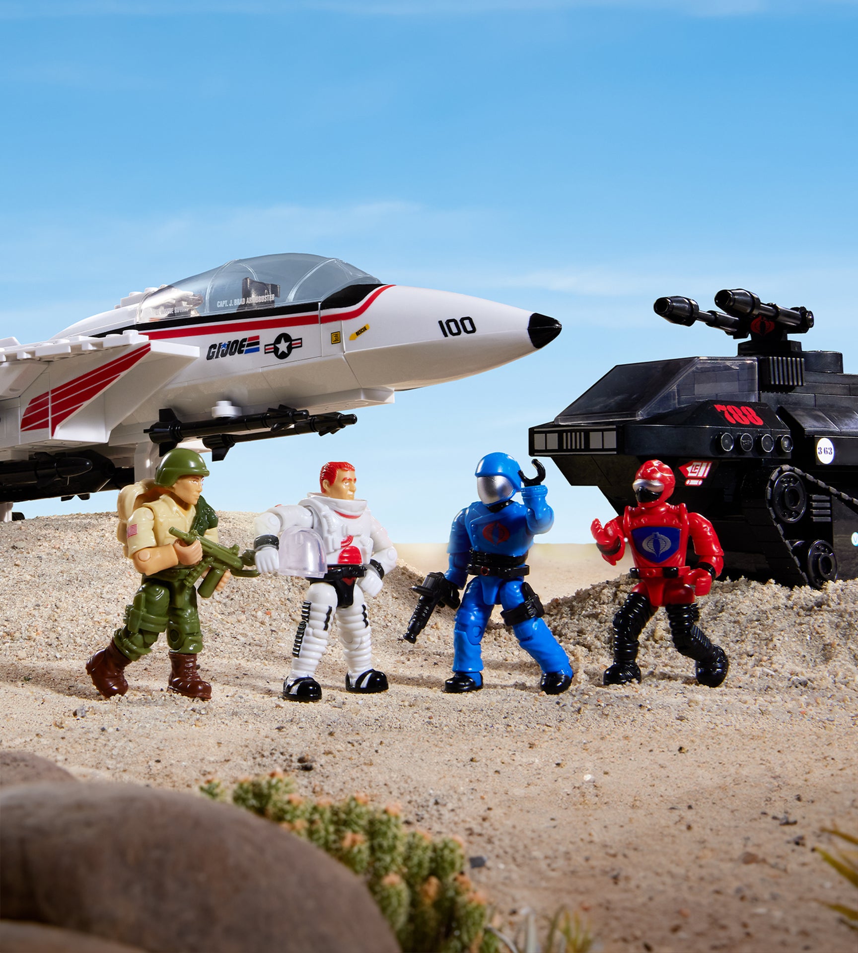MEGA G.I. JOE Skystriker vs. COBRA H.I.S.S. | Mattel Creations