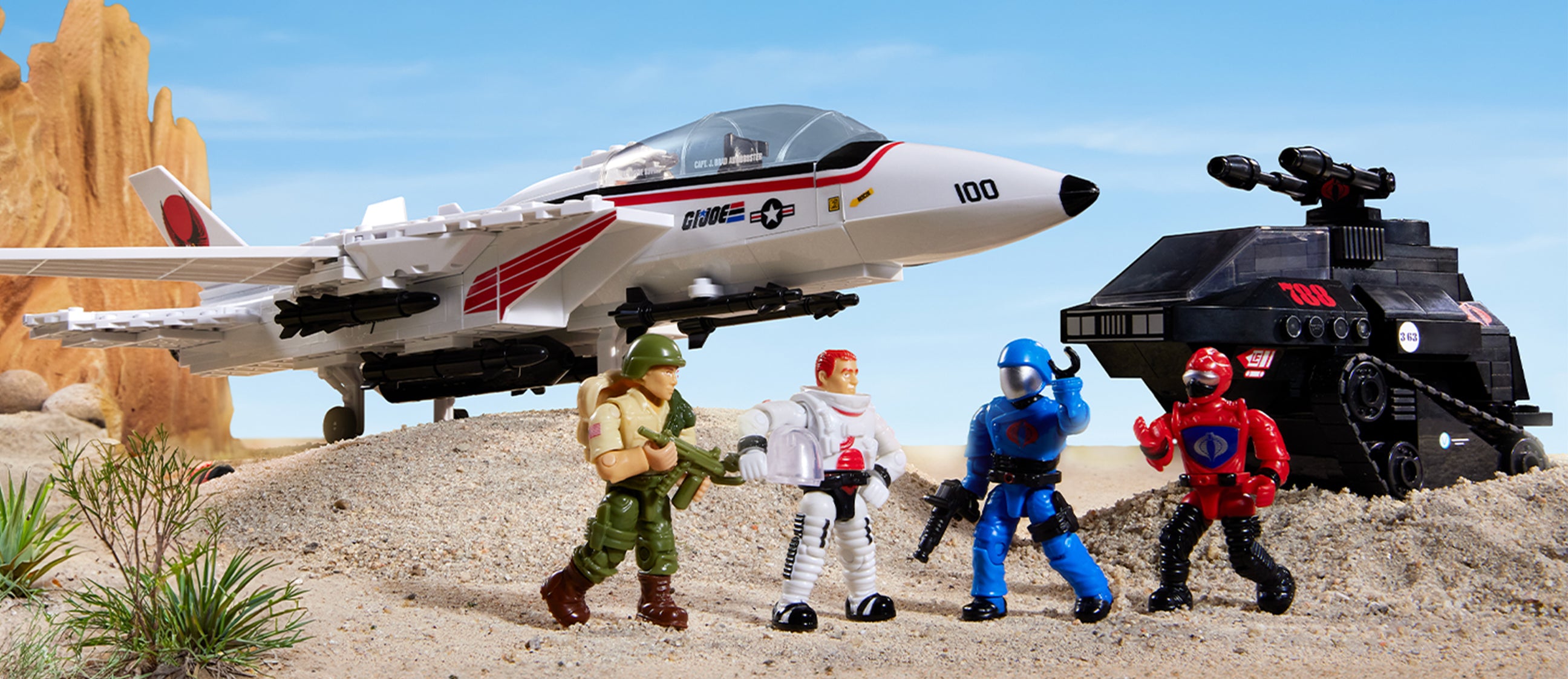 MEGA G.I. JOE Skystriker vs. COBRA H.I.S.S. | Mattel Creations