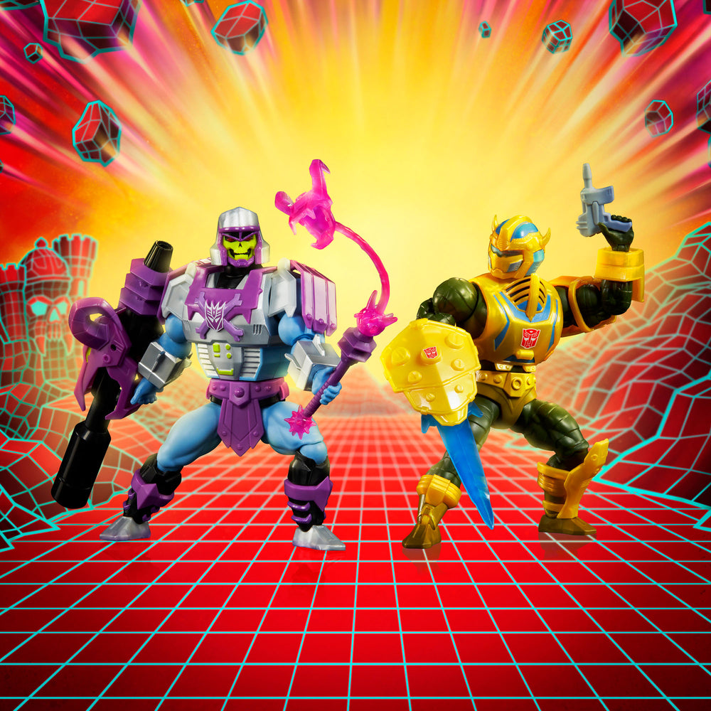 Masters of the Universe x Transformers Bumblebee Armor Man-At-Arms ...