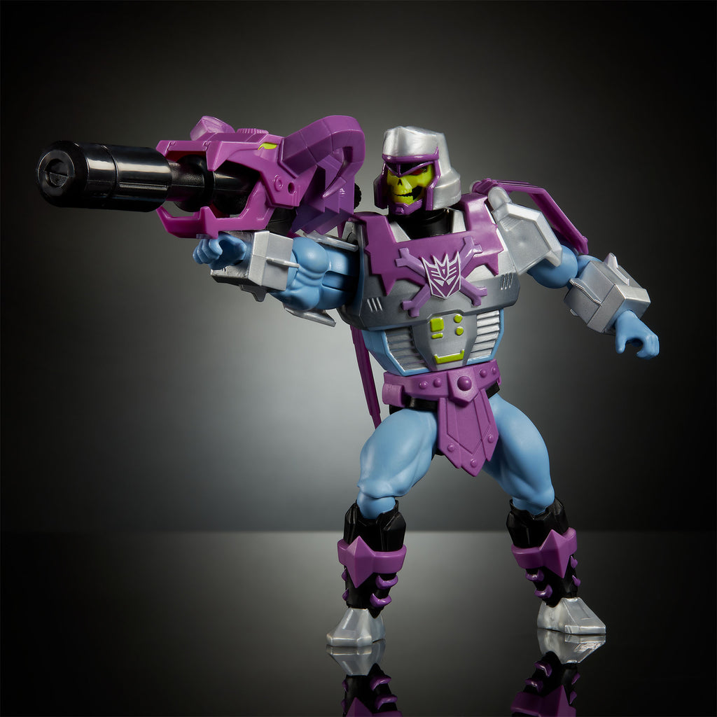 Masters of the Universe x Transformers Megatron Armor Skeletor Action ...