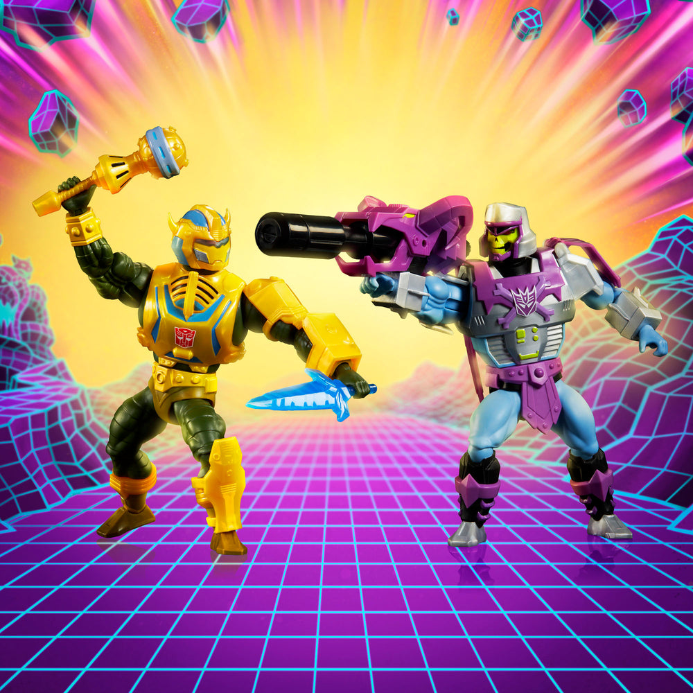 Masters of the Universe x Transformers Megatron Armor Skeletor Action ...