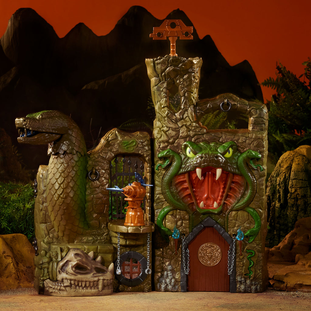 Masters of the Universe Origins Snake Lair Playset Crowdfund | Mattel ...