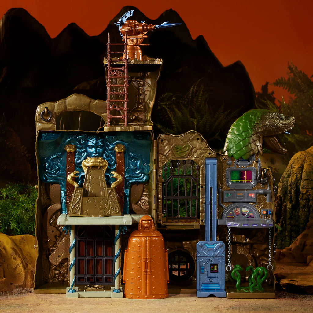 Masters of the Universe Origins Snake Lair Playset | Mattel Creations