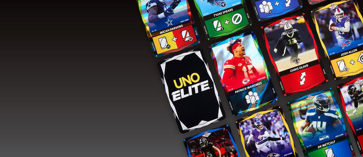 UNO Elite NFL Cards: Collect Your Favorite Players | Mattel Creations