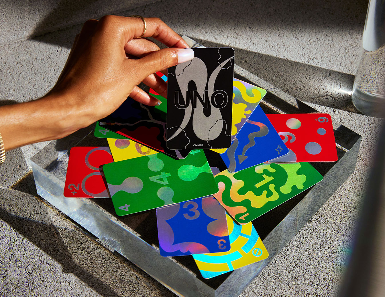 UNO x NDJOLIJEAN Card Game | Mattel Creations