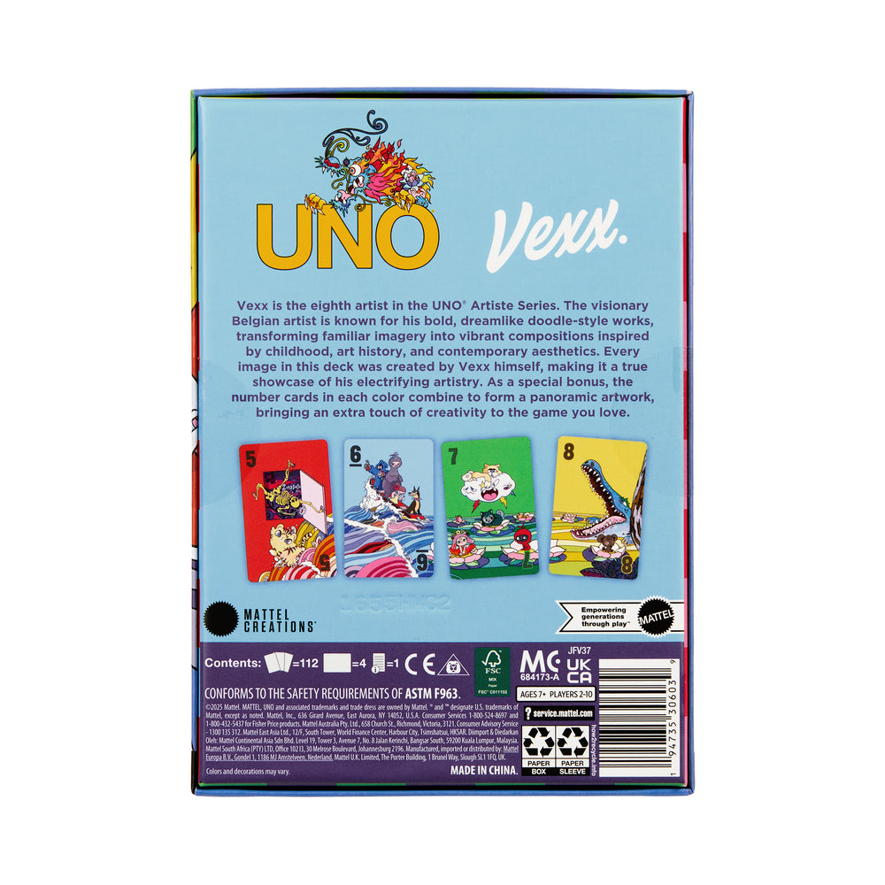 UNO Artiste Vexx Deck – Mattel Creations