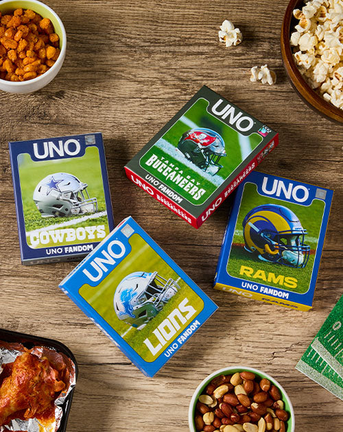 UNO Fandom NFL Game Decks – Mattel Creations