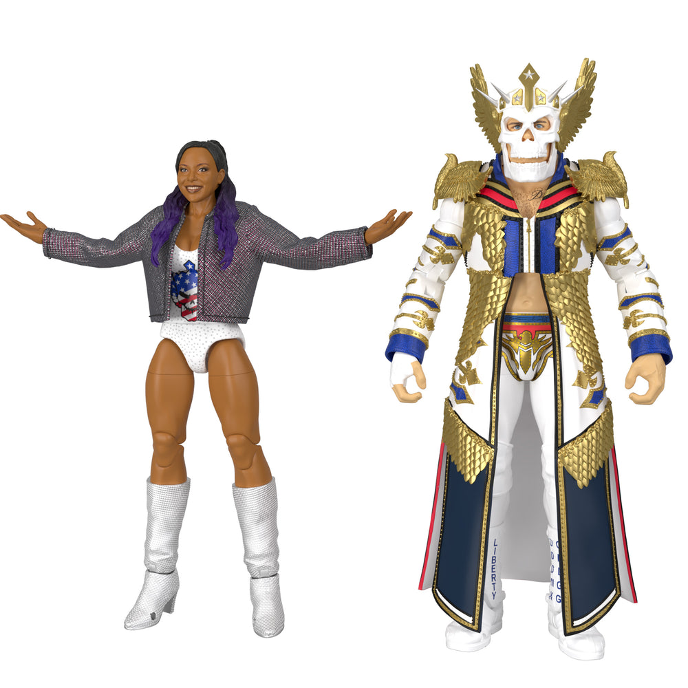 WWE Ultimate Edition Cody Rhodes & Brandi Rhodes 2-Pack | Mattel Creations