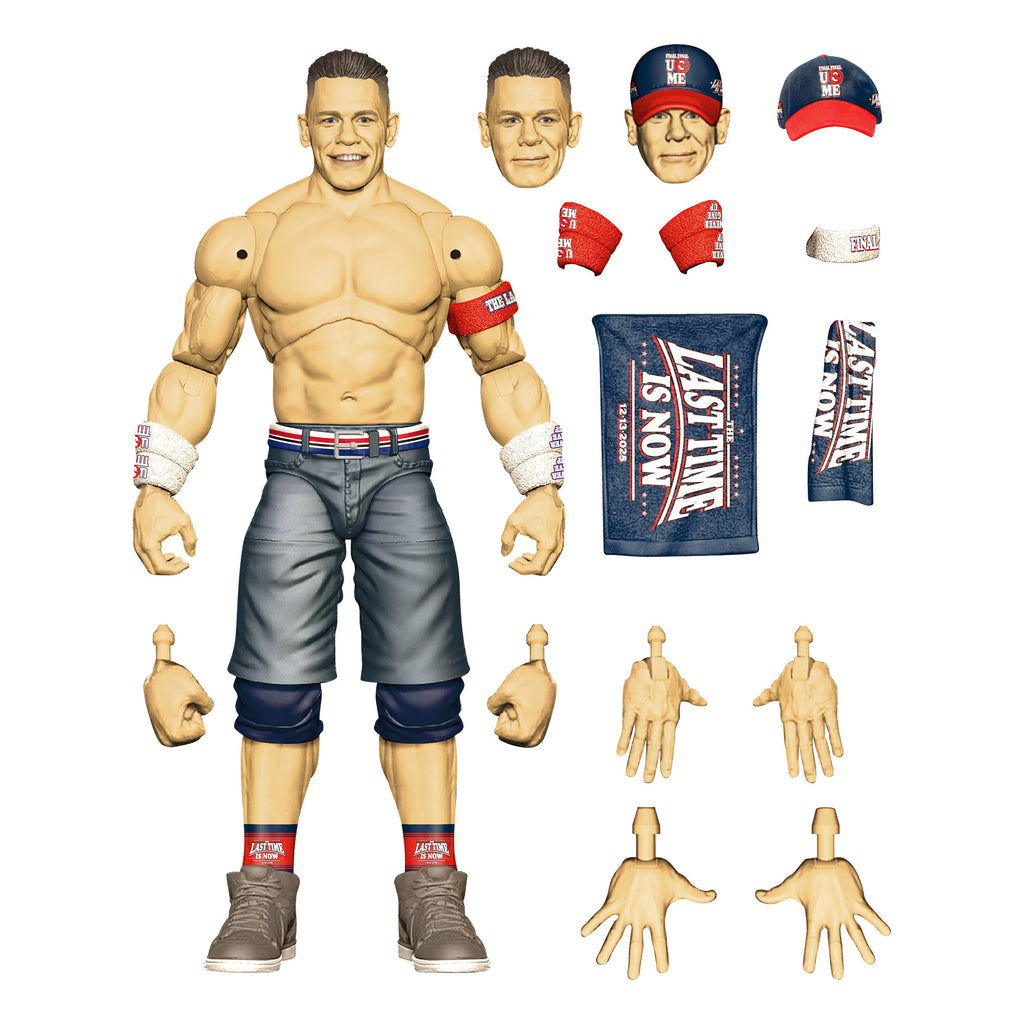 WWE Ultimate Edition John Cena Final Match Action Figure | Mattel Creations