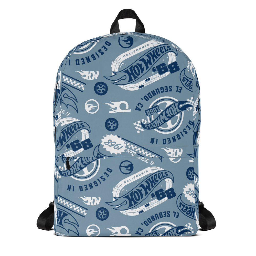 Hot Wheels Racing Blue Backpack – Mattel Creations