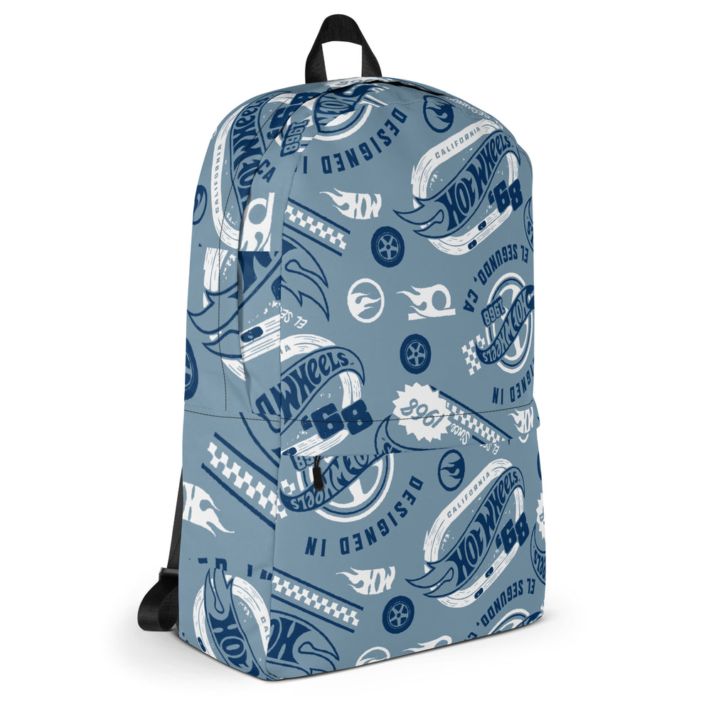 Hot Wheels Racing Blue Backpack – Mattel Creations