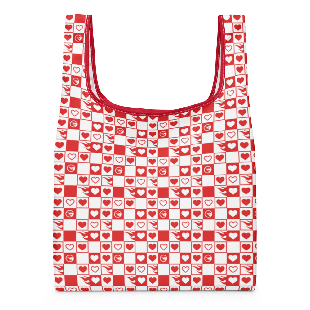 Hot Wheels Checkered Hearts Multi Tote – Mattel Creations