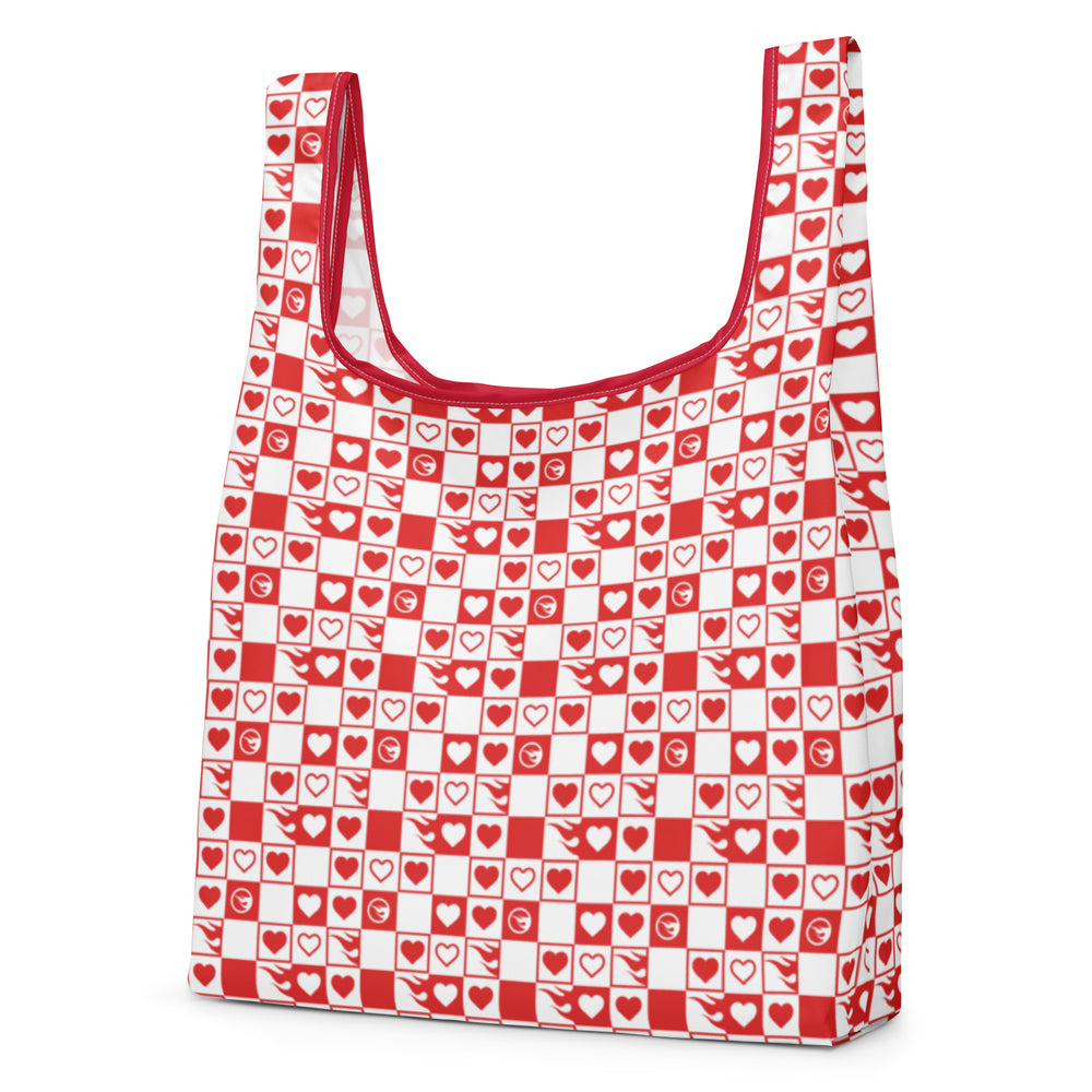 Hot Wheels Checkered Hearts Multi Tote – Mattel Creations