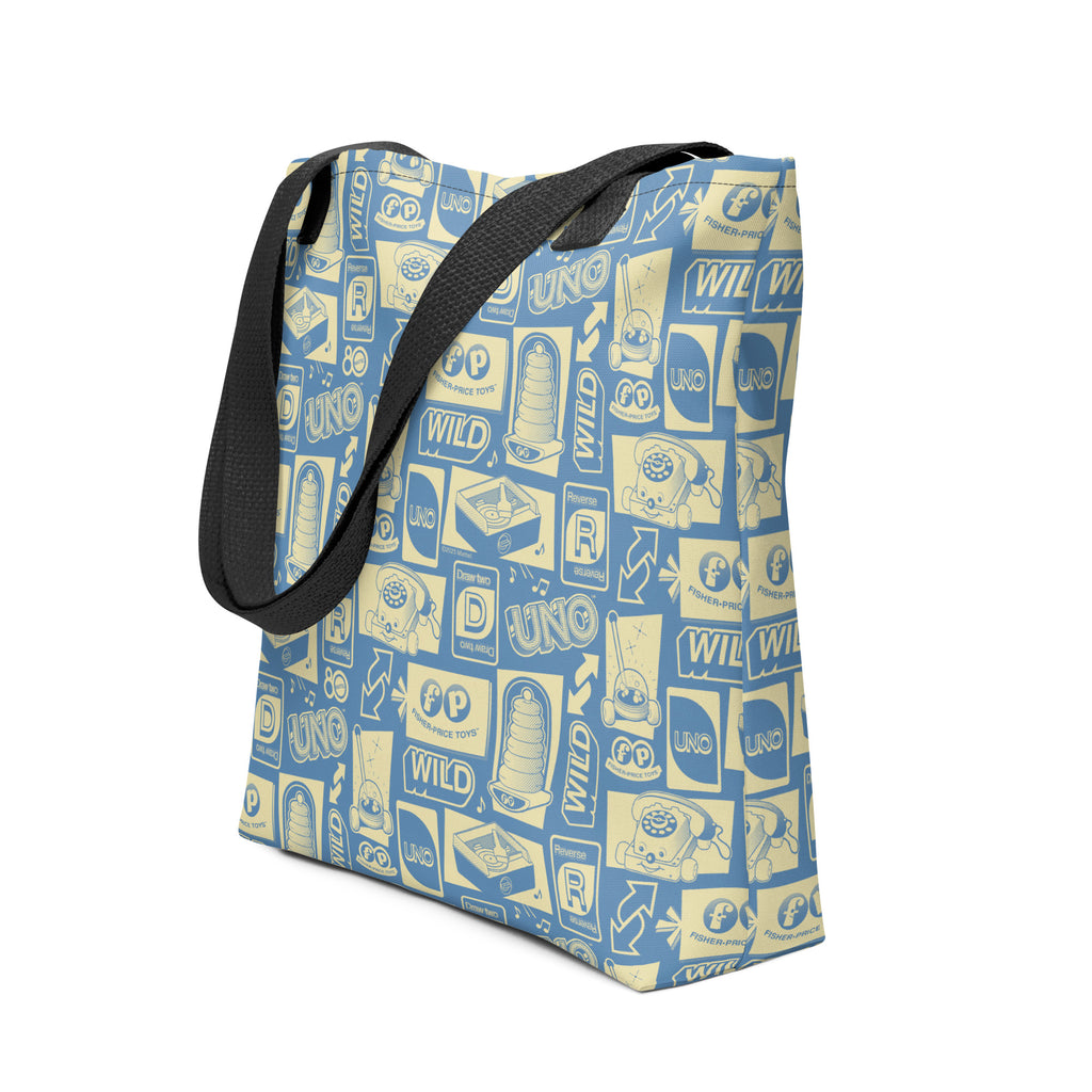 Mattel 80th Retro Look Blue Tote Bag – Mattel Creations