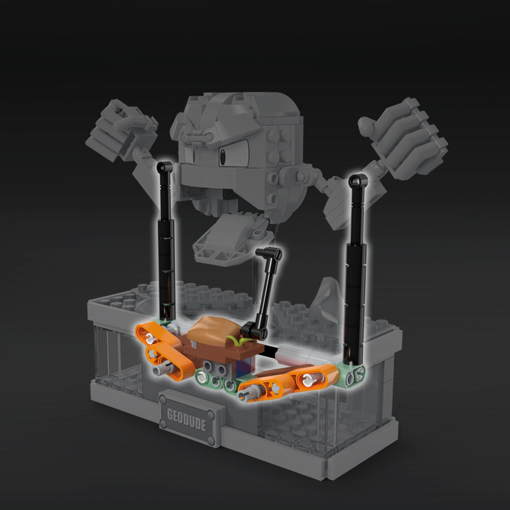 MEGA Pokémon Mini Motion Geodude Building Set | Mattel Creations