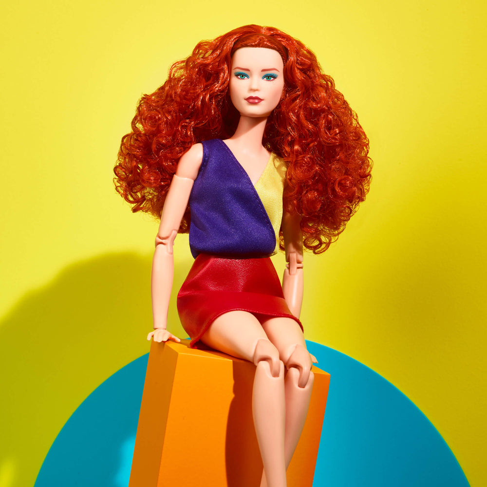 Barbie Looks Doll (Original, Curly Red Hair) – Mattel Creations