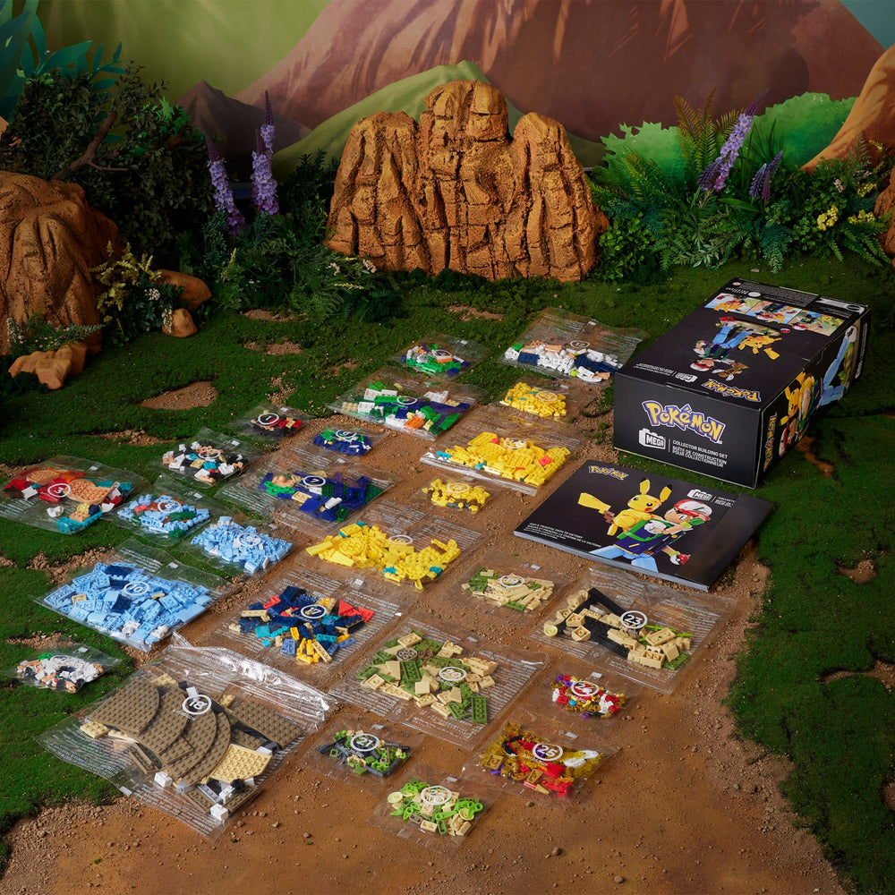 MEGA Ash & Pikachu: Path to Victory Set | Mattel Creations