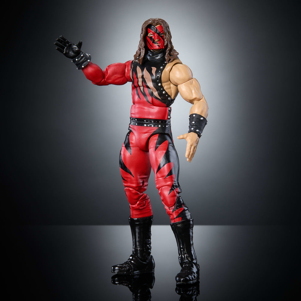 WWE Elite Collection Monday Night War Kane Action Figure & Golga Build ...